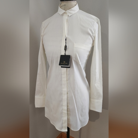 Massimo Dutti | Tops | Massimo Dutti White Button Down Shirt | Poshmark